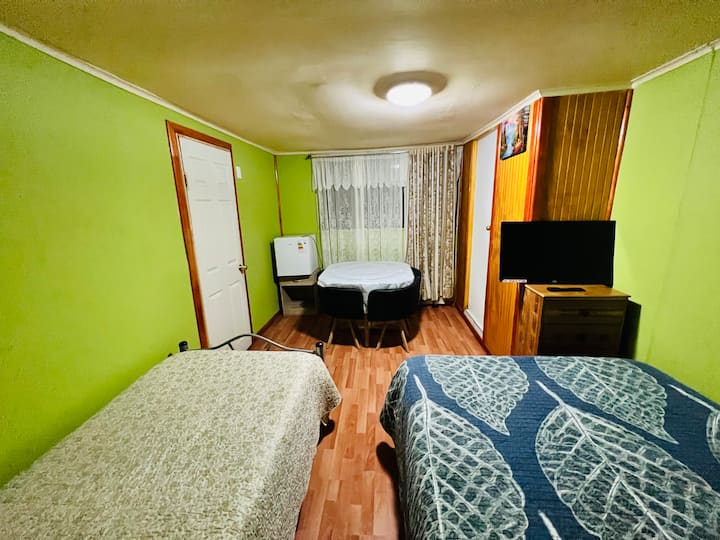Apartamento 2 Camas, Centro Caldera, Baño Privado - Caldera
