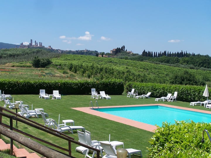 Torre Prima Holidays-appartamento Rosmarino 3 - San Gimignano