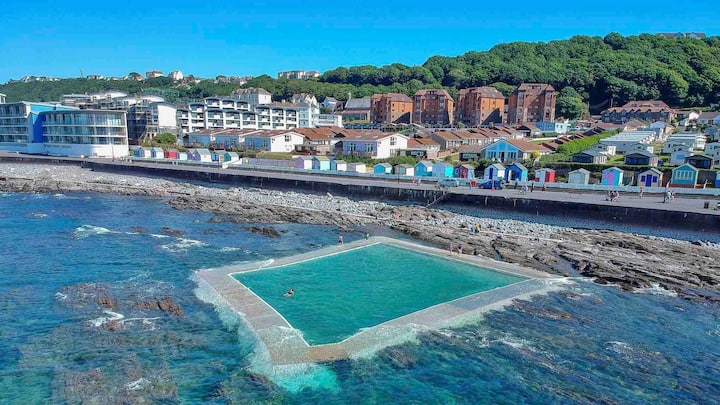 Lundy Lookout Seaview Hot Tub Westward Ho! Sleeps5 - Westward Ho!