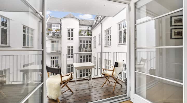 Cozy Luxury Apartment W Balcony In Heart Of Cph - Copenhague