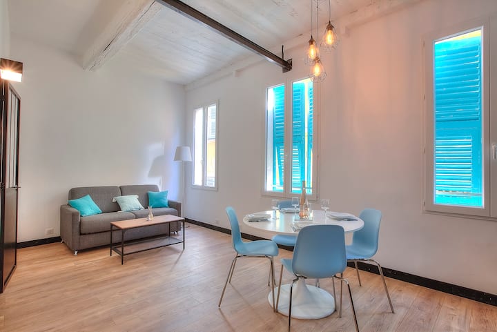 Charme Et Modernité, 2 Pièces Climatisé Vieux-nice - Nice