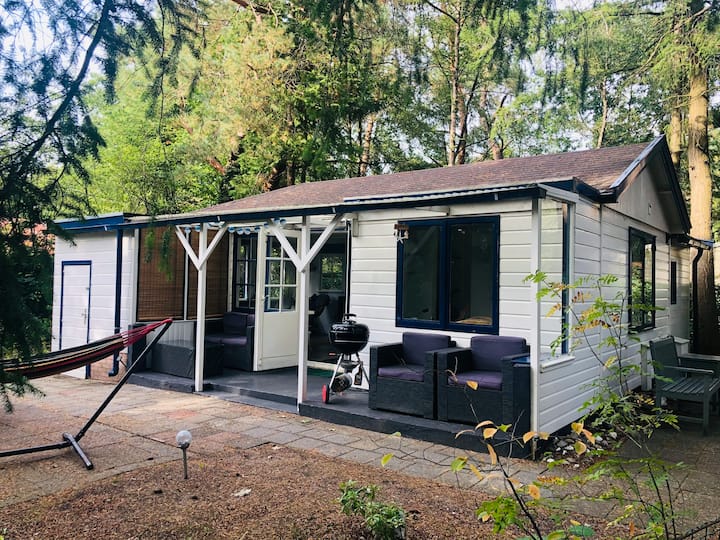 Vakantiehuisje Met Ruime Tuin Op Rustig Bospark - Hattem