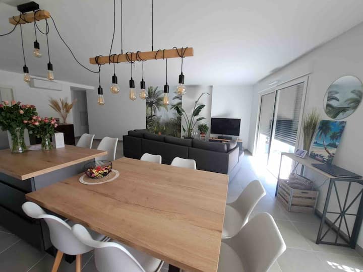 T3 Neuf De 90 M2 , Terrasse En Rooftop De 40m2. - Sainte-Maxime