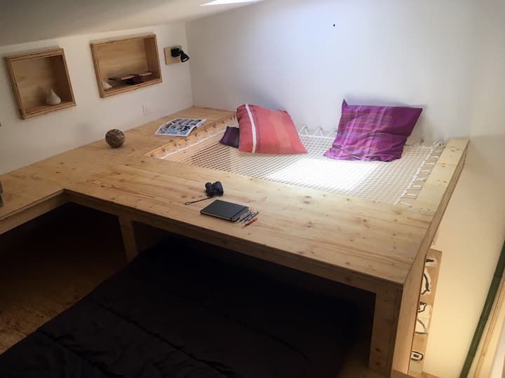 Esprit Cabane En Mezzanine - 