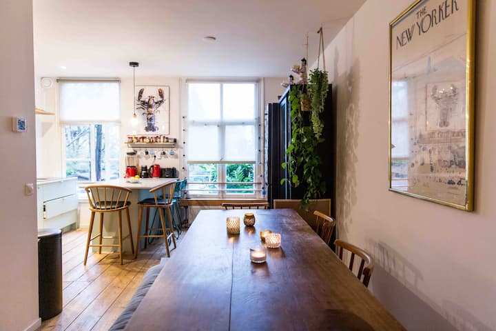 One Of A Kind 2story Dutch Town House With Patio - Amsterdam