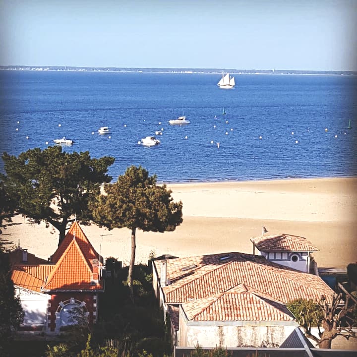 Arcachon Appartement En Duplex Superbe Vue Bassin - Cap Ferret