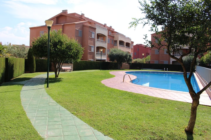 Marina St Jordi - Bajos Gran Terraza, Piscina. 6/7 - L'Ametlla de Mar