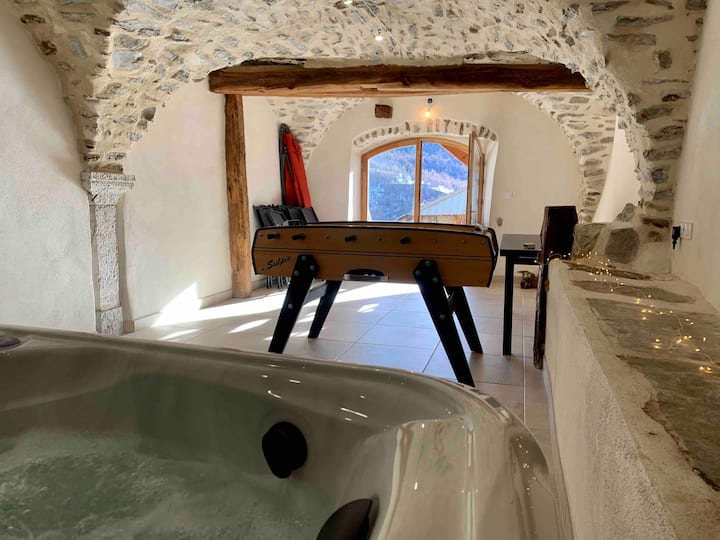 Chalet Au Coeur Du Village Des Orres Avec Jacuzzi. - Embrun