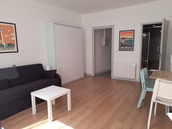 Saint Jean De Luz Plage Studio Refait à Neuf - San Juan de Luz