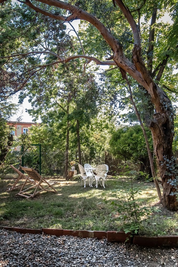 Appartement Atypique Avec Un Superbe Jardin - Toulouse