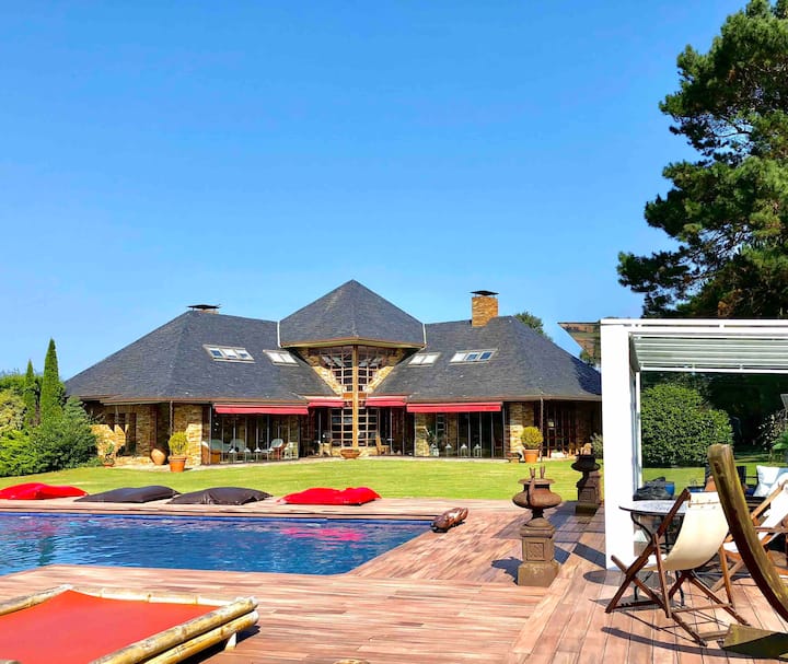 Villa Privada De Lujo, Casaliso. Playa Y Montaña - Gijón