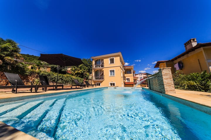 Apt2-villa Palazzo - Swimm. Pool, Lovran - Opatija - Mošćenička Draga