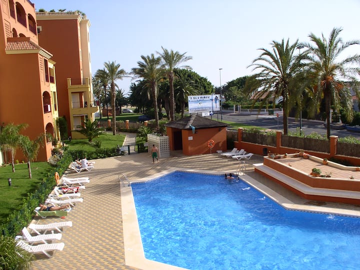 Bonito Apartamento En 1ª Línea - Isla Canela