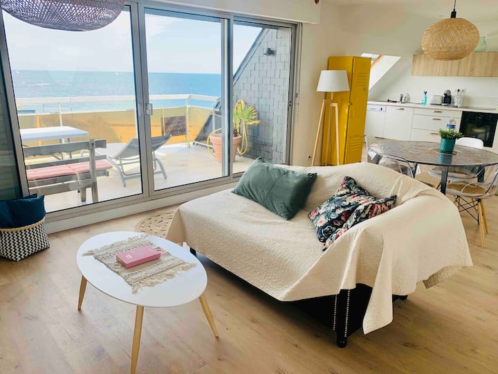 Appartement Cocooning En Face De La Plage - Larmor-Plage