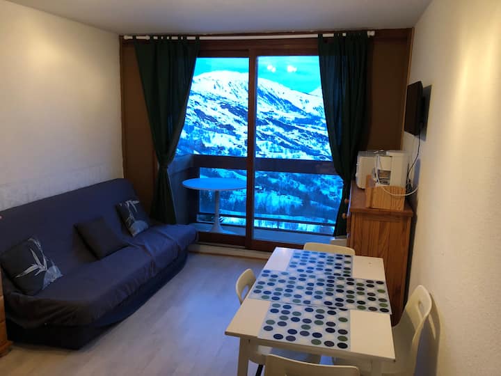 Studio Avec Balcon Ski Aux Pieds Le Corbier - Saint-Sorlin-d'Arves