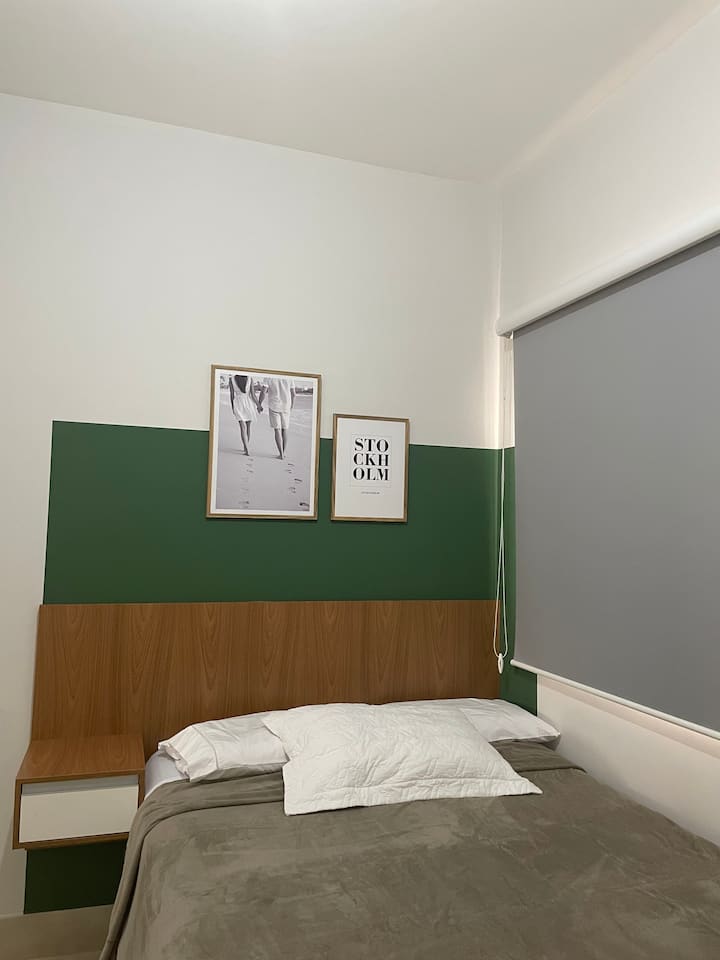 Loft Encantador No Setor Oeste Cor Verde - Goiânia