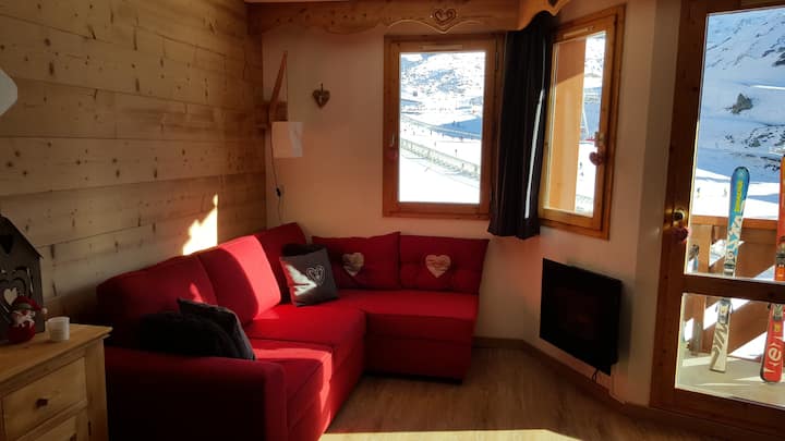 Val Tho Skis Aux Pieds 2 Chambres 2 Lit Double Sud - Val Thorens