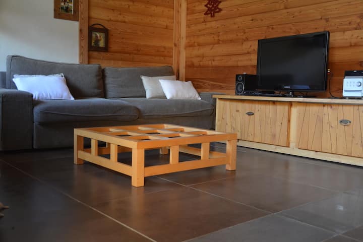 Appartement 8 Pers. 84m2 Dans Chalet Ciamarella - Lanslevillard