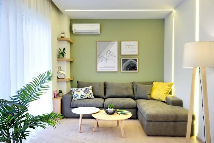 Stylish Apartment With W-ifi And Private Patio - Athens