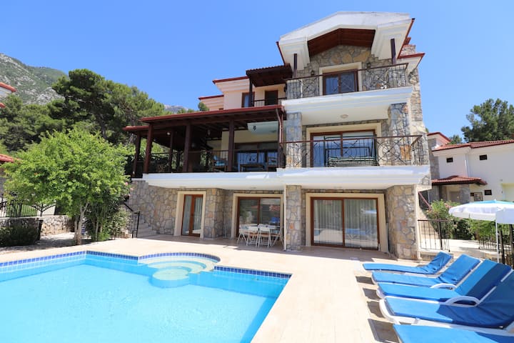 Ax07-villa With Pool In Fethiye - Ölüdeniz