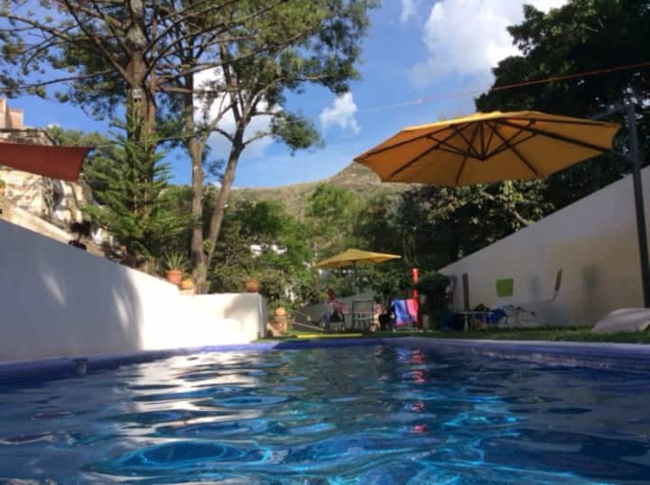 Tropical Garden Casita, Pool & Private Parking. - Guanajuato