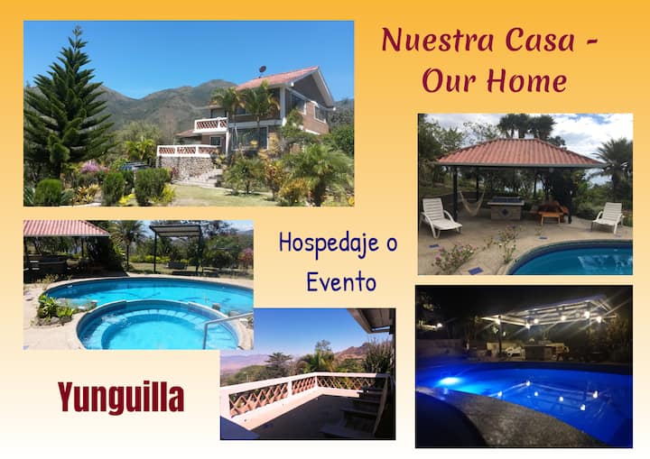 Nuestra Casa -Our Home Yunguilla Valley -By A2cc - Santa Isabel