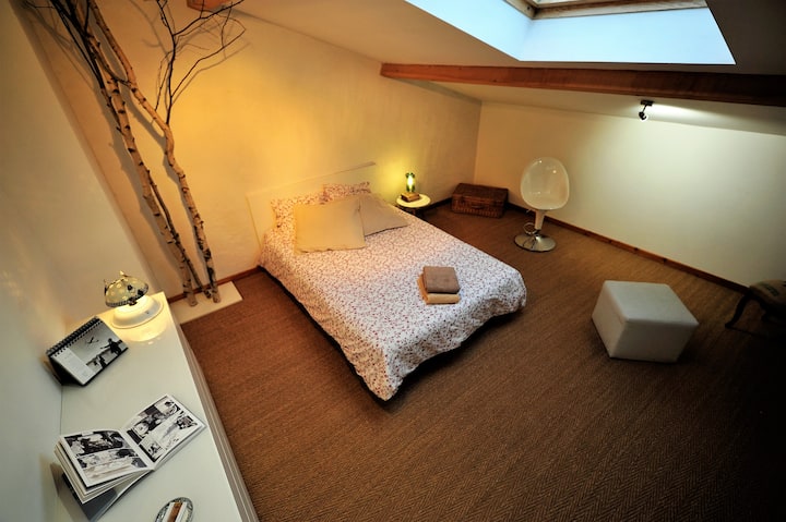 Chambre 1 - Maison Typique Au Pied Du Vignoble - Ampuis