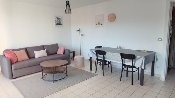 Lumineux Clim Parking Calme Vue - Montpellier