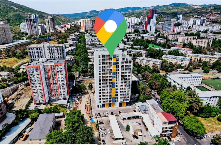 Comfy 1br Apt Near Metro Station On Saburtalo. - Tbilisi