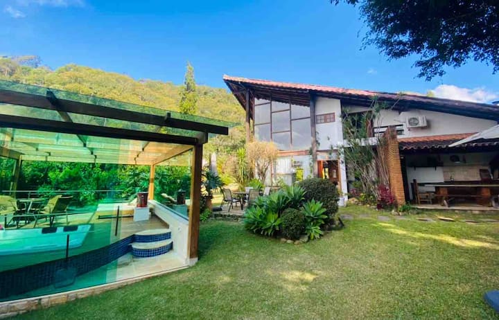 Linda Casa No Condomínio De Luxo Na Serra ! - Teresópolis
