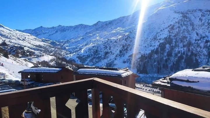 Apt 6 P. 3☆ Balcon Sud, Pied Des Pistes, Piscine - Valmeinier