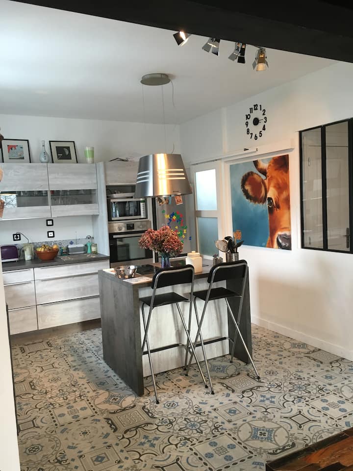 Chambre à 5 Minutes Du Centre Ville - Annecy-le-Vieux