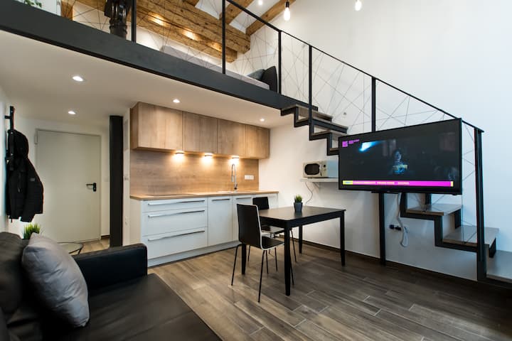 Deer Factory Loft With Sauna (Central & Parking) - Ljubljana
