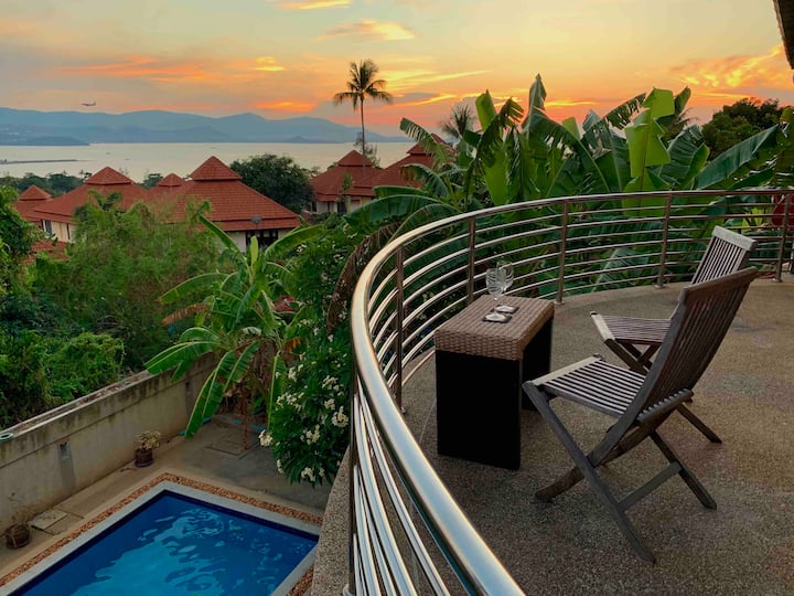 Sea View Villa With Private Pool And Beach Access* - Ko Pha Ngan