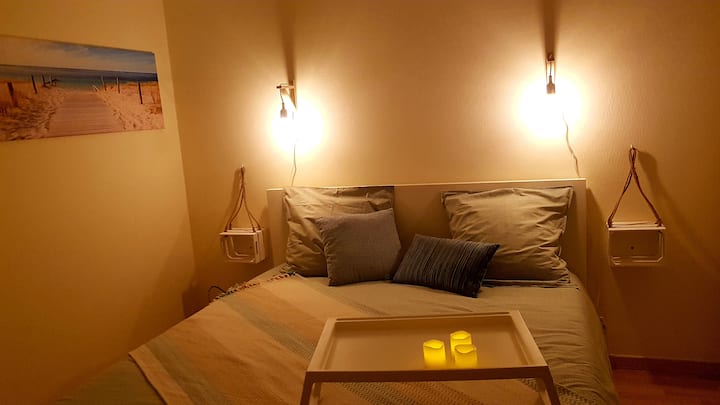 1 Chambre Privée 2 Pers. Plein Centre+breakfast 3 - Saint-Laurent-du-Var