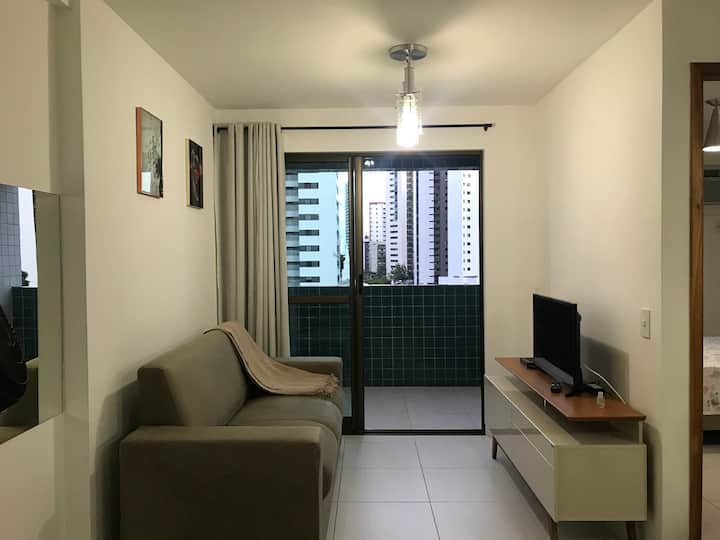 Lindo E Aconchegante Flat Em Boa Viagem - Recife