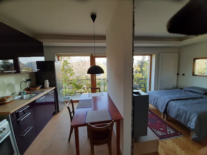 Andreja Apartment. Studio Apartment With A View. - Zagreb