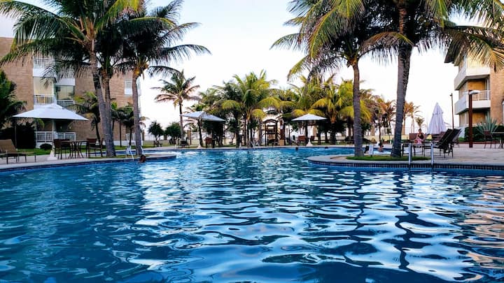 Beachfront W/ Jacuzzi | 3 Br | Near Beach Park - Fortaleza