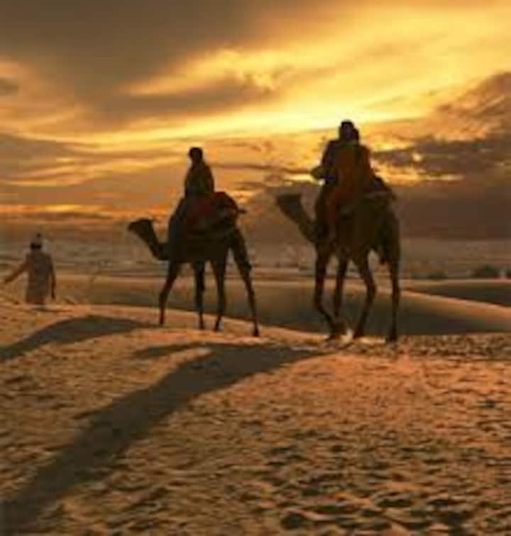 Desert Non Touristic Camel Safari  For Four Person - Jaisalmer