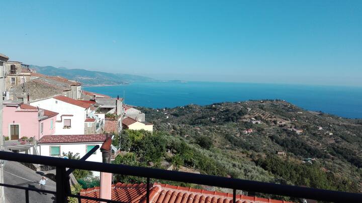 Casa Vacanza Con Vista Mare A Pollica - Acciaroli