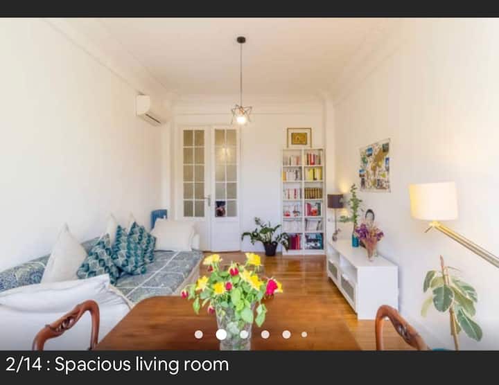 Central, 50 Mètres To The Beach, Historic 2bdr - ibis budget Nice Californie Lenval