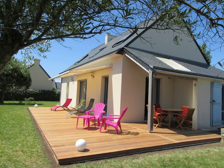 Maison Au Calme Dans Village Proche Mer - Plouhinec