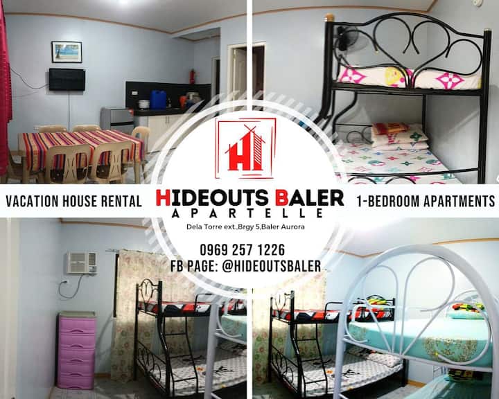 Hideouts Baler 1-bedroom Apartment 2 (2-10pax) - Baler