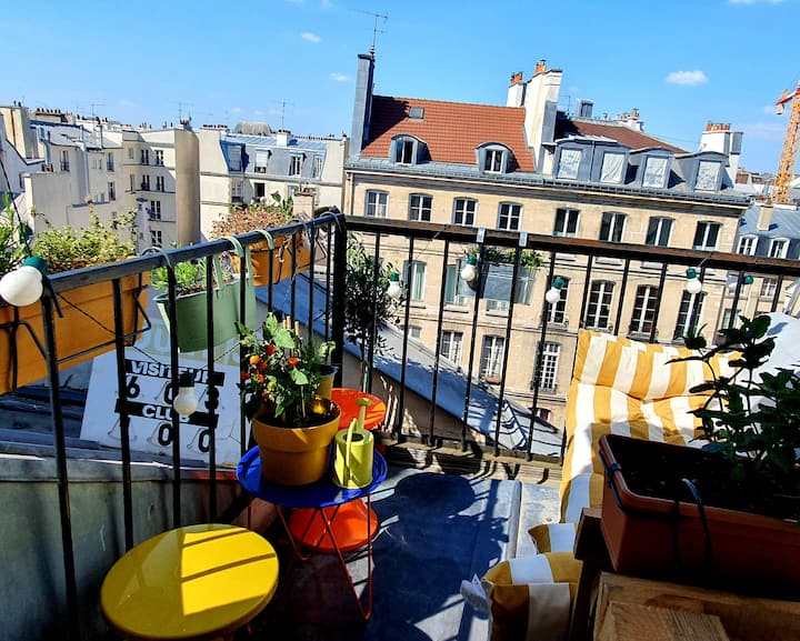 Duplex Balcon Marais Centre 5e éTage Place Vosges - Paris