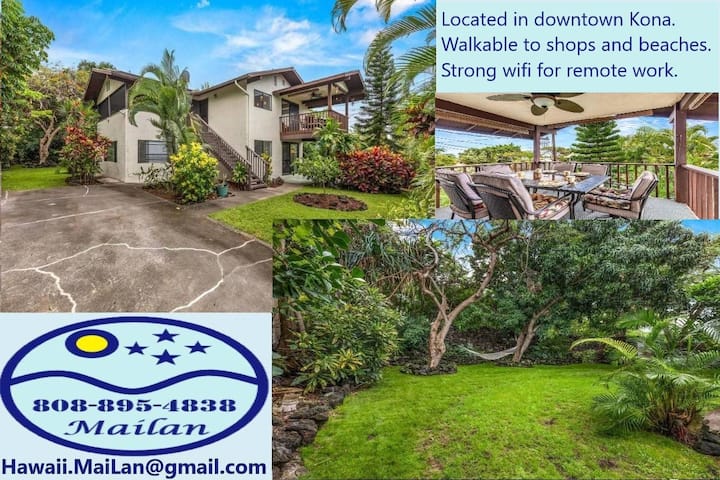 Quiet Peaceful Apt. Ml2 W/large Lanai In Kona Town - Kailua-Kona, HI