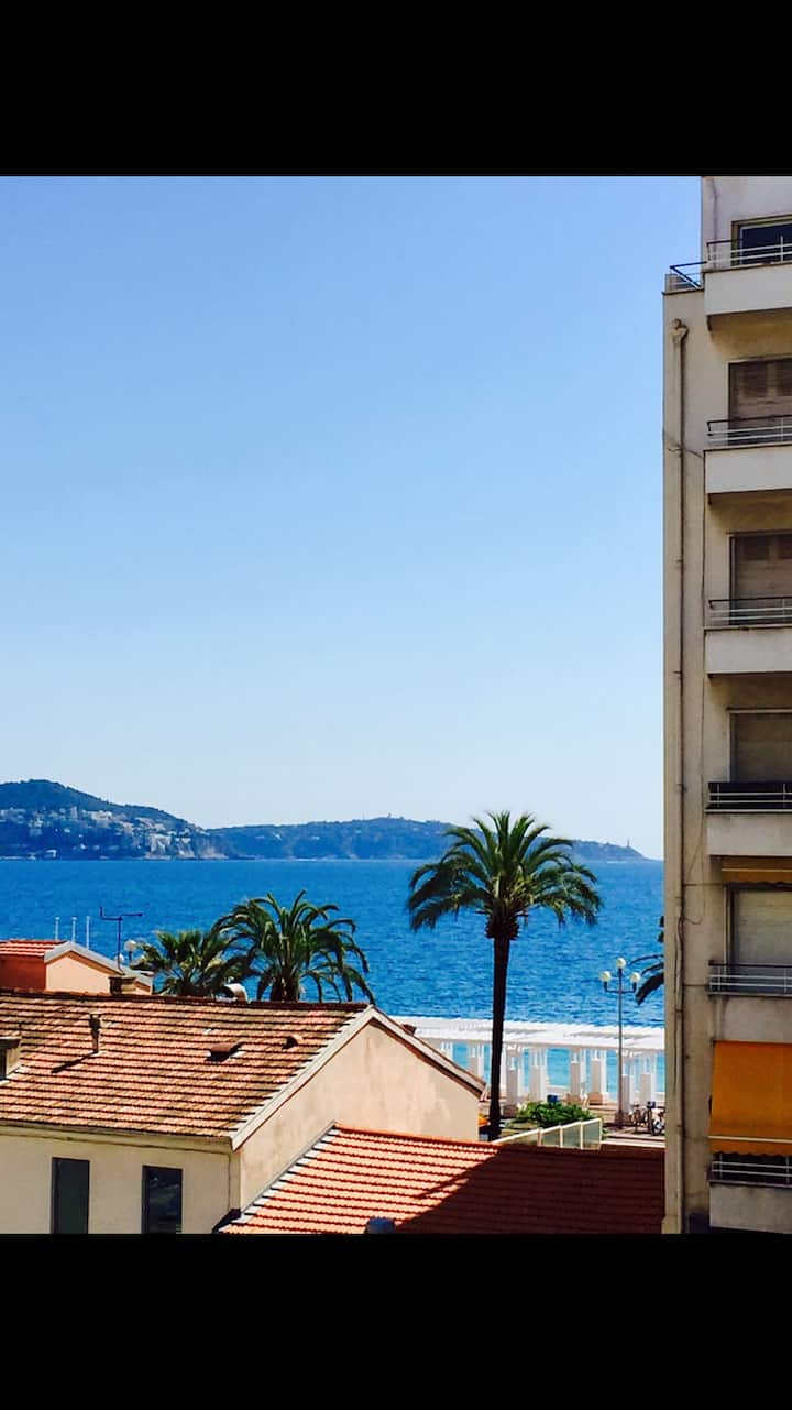 Agréable 3 Pièces Vue Mer - Niza