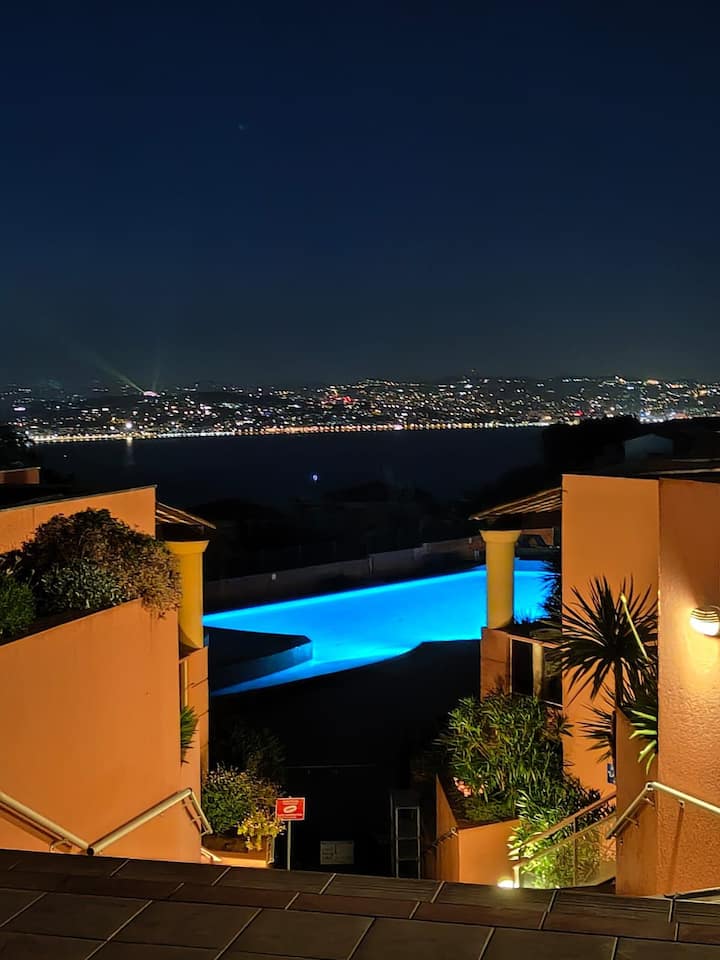 Le Cocon Azuréen - Appartement Vue Mer / Piscine - Théoule-sur-Mer