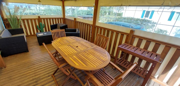 Mobil Home Super éQuipé, Village De Vacances Siblu - Mimizan