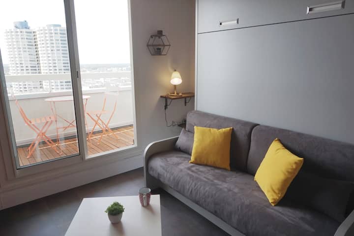 L'horizon, Studio Tout Confort, Vue Panoramique - Rennes