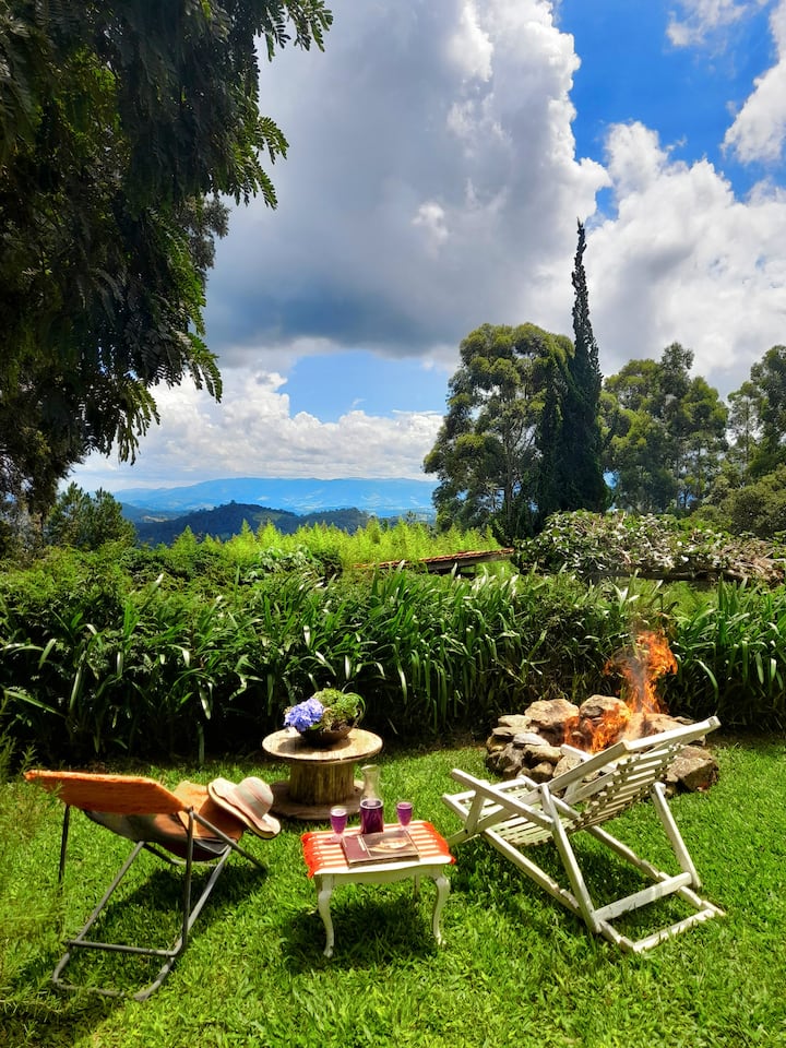 O Melhor Por Do Sol Do Mundo Casa De Campo - Santo Antônio do Pinhal